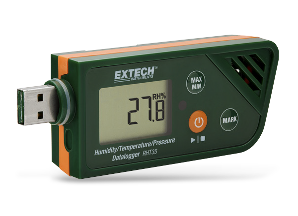 RHT30 USB Humidity/Temperature Datalogger - Extech | Mouser